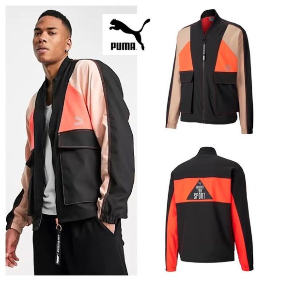 Puma | Jackets & Coats | Nwt 5 Puma Men S Tfs Industrial Track Bomber ...